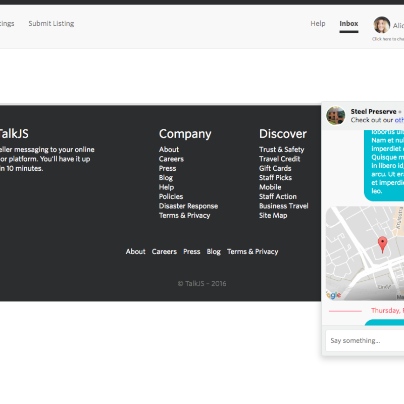 TalkJS – Chat - WC Vendors