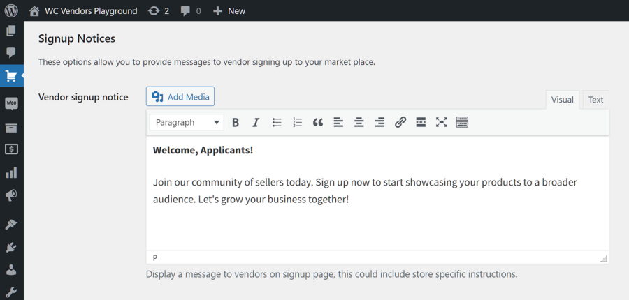 How To Customize The Vendor Signup Experience (In 3 Steps)