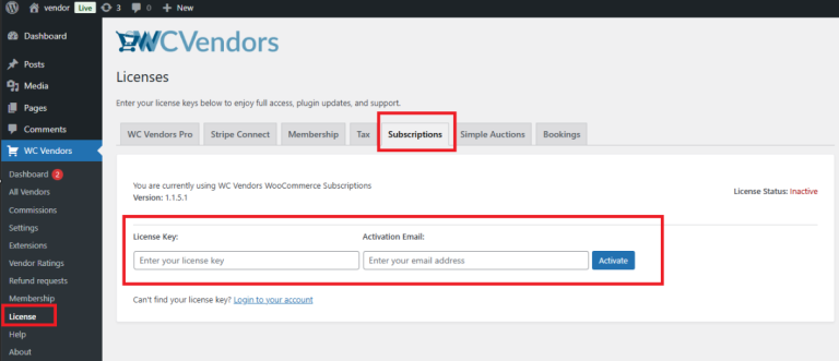 How to Install WC Vendors WooCommerce Subscriptions? - WC Vendors