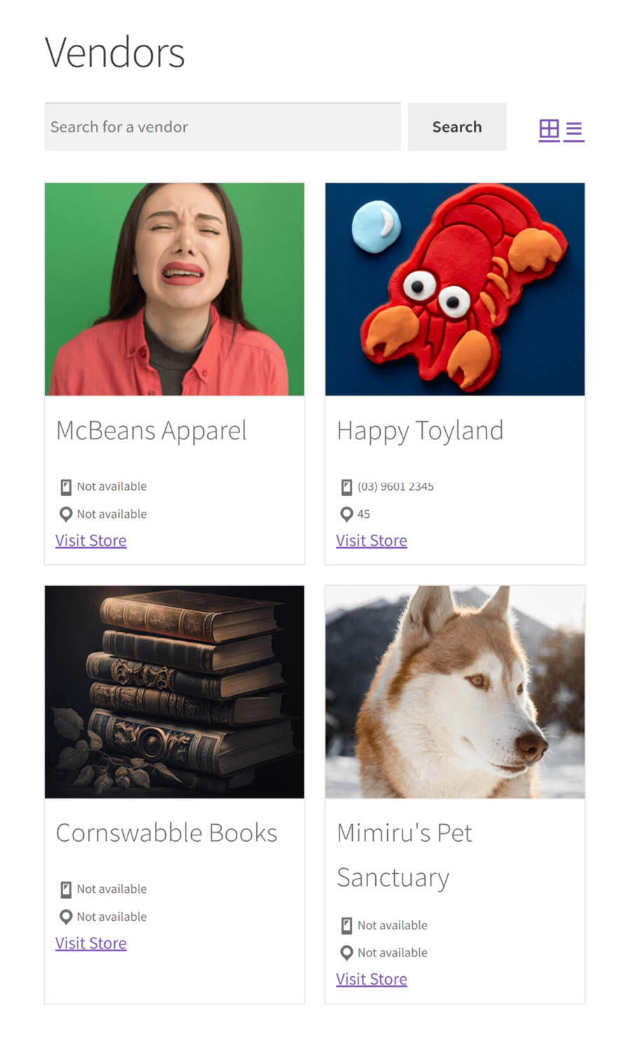 How To Select The Vendor Display Layout For Your Marketplace