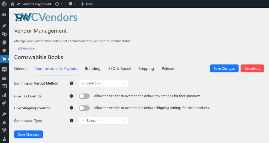 Marketplace Seller Management: Using The "All Vendors" Page