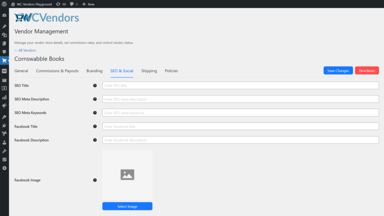 Marketplace Seller Management: Using The "All Vendors" Page